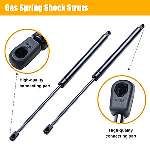 2 Pcs Gas Struts 17 Inch 120 lbs Prop Shock Lift Struts Springs Rod for RV Camper Bed Truck Cap Camper Shell Boat Hatch Door Murphy Bed Heavy Toolbox Duty Box Lid