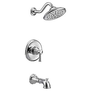 Moen UT3313 Belfield M-CORE 3-Series 1-Handle Tub and Shower Trim Kit, Valve Required, Chrome