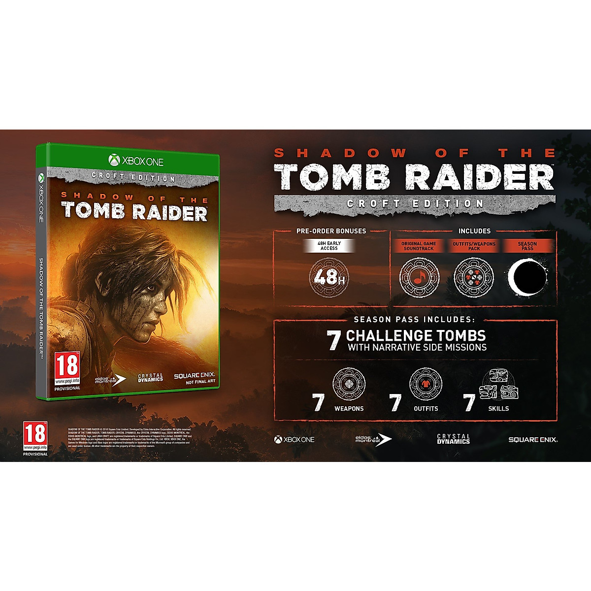 Shadow of the Tomb Raider: Croft Edition (Xbox One)