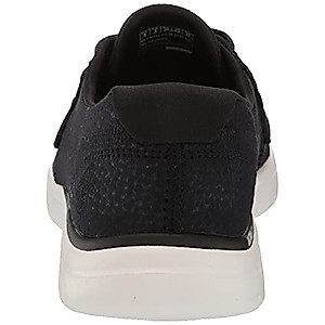 Skechers Womens Boat Shoe, Black ,7 medium US