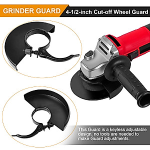 397661-01 Metal Angle Grinder Guard 4-1/2" 5” Replacement for Dewalt D28116 D28065 D28144 GA6010Z GA6020 9566PC 9566CV Angle Grinder