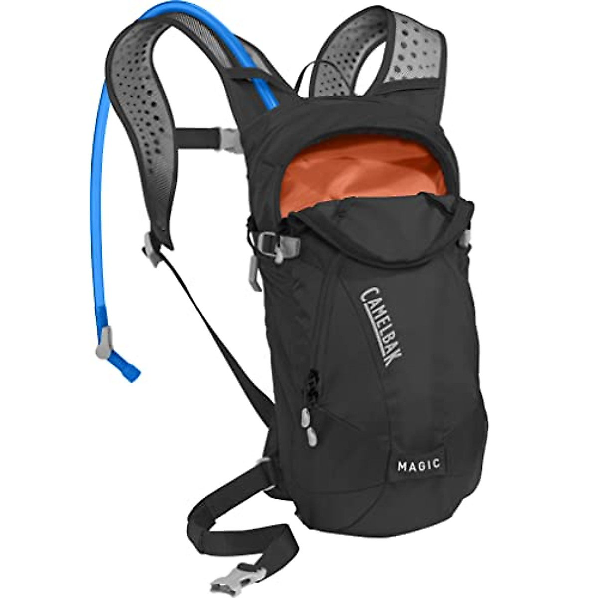 CamelBak Women’s Magic Bike Hydration Pack - Magnetic Tube Trap - 70 oz, Black