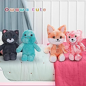 owawa cute Series 15'' Plush Toy, Soft and Fluffy Preschool Stuffed Animals, Suitable for Easter, Christmas, Birthday Gifts...Fox