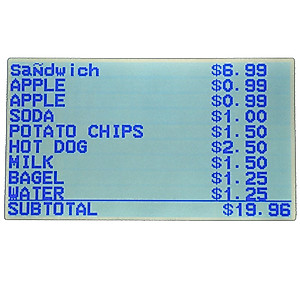 Royal 69163Y Alpha 7000ml Cash Register