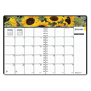 2024 House of Doolittle 10 x 7 Earthscapes Recycled Weekly/Mon Planner, Gardens of the World Photo (HOD294632)