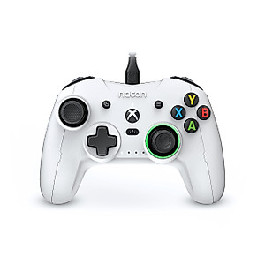 RIG Nacon Revolution X Officially Licensed Xbox Controller for Xbox Series X|S, Xbox One, Windows 10, Windows 11 PCs with Hardware, Software Customization and Dolby Atmos 3D Surround Sound (White)