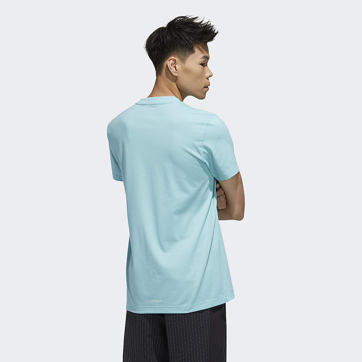 adidas Men's Primeblue Tee Blue Spirit/White X-Large