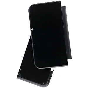 Deal4GO Housing Shell Cover kit Front & Back Faceplate Case Replacement for Nintendo New 3DS XL/New 3DS LL 2015 Console (Grey/Black)