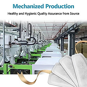 ORSDA Cat Water Fountain Filters, Replacement Carbon, Resin Filters for D30 67oz/2L Automatic Pet Fountain Cat Water Fountain Dog Water Dispenser, 3 Triple Filtration System… (12PCS 67oz/2L Filters)