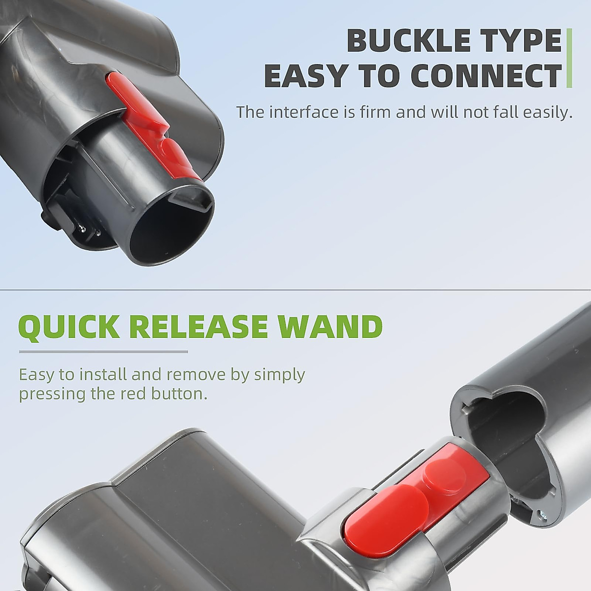 Mini Brush Head Tool for Dyson V7 V8 V10 V11 V15 Cordless Vacuum Cleaners, Vacuum Couth Mattress Upholstery Tool Head Replacement Parts