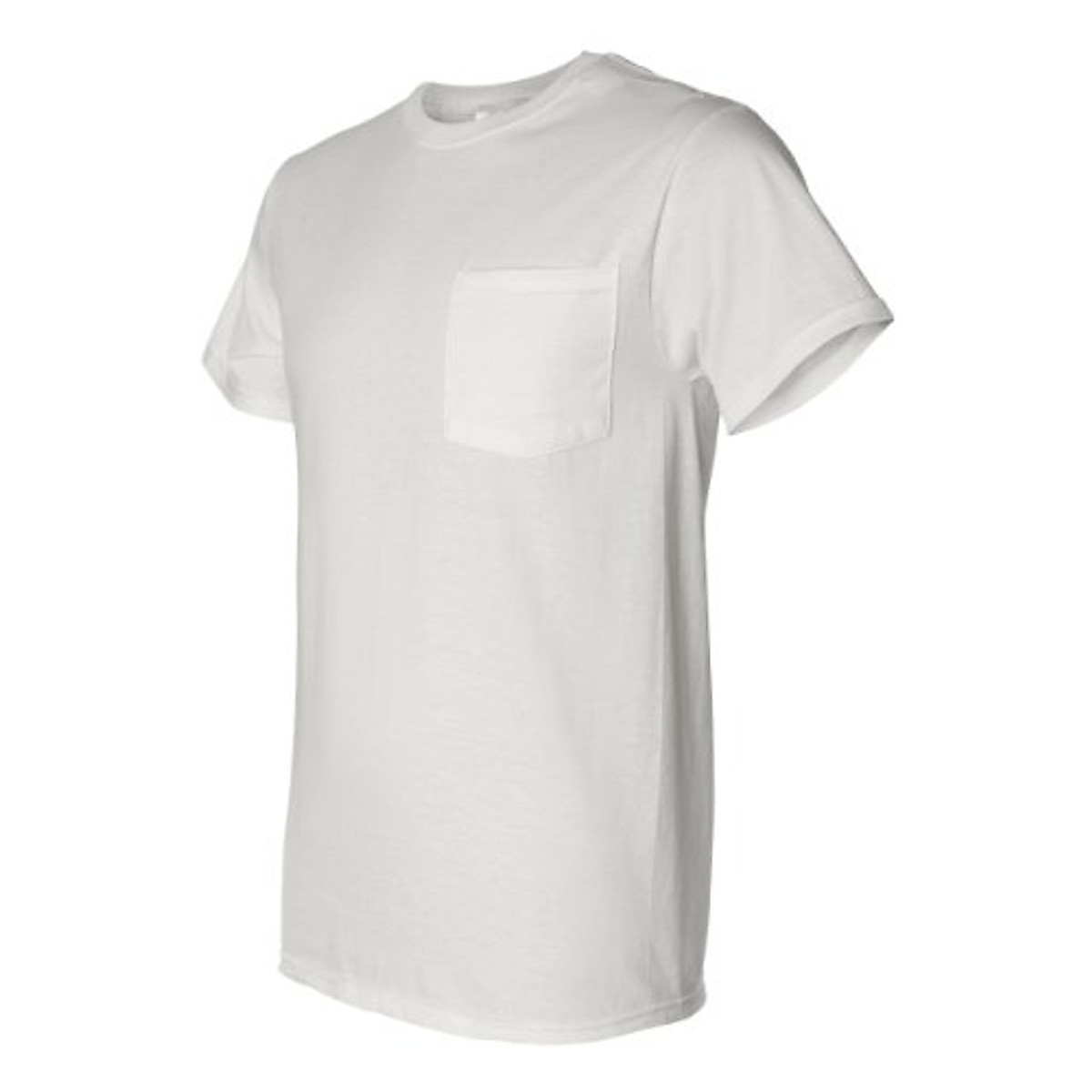 Fruit of the Loom 5 oz. 100% Heavy Cotton HD Pocket T-Shirt (3931P) White, XL