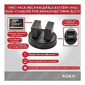 Panasonic LUMIX G7 Mirrorless Camera (Black) with Lens and Accessory Bundle