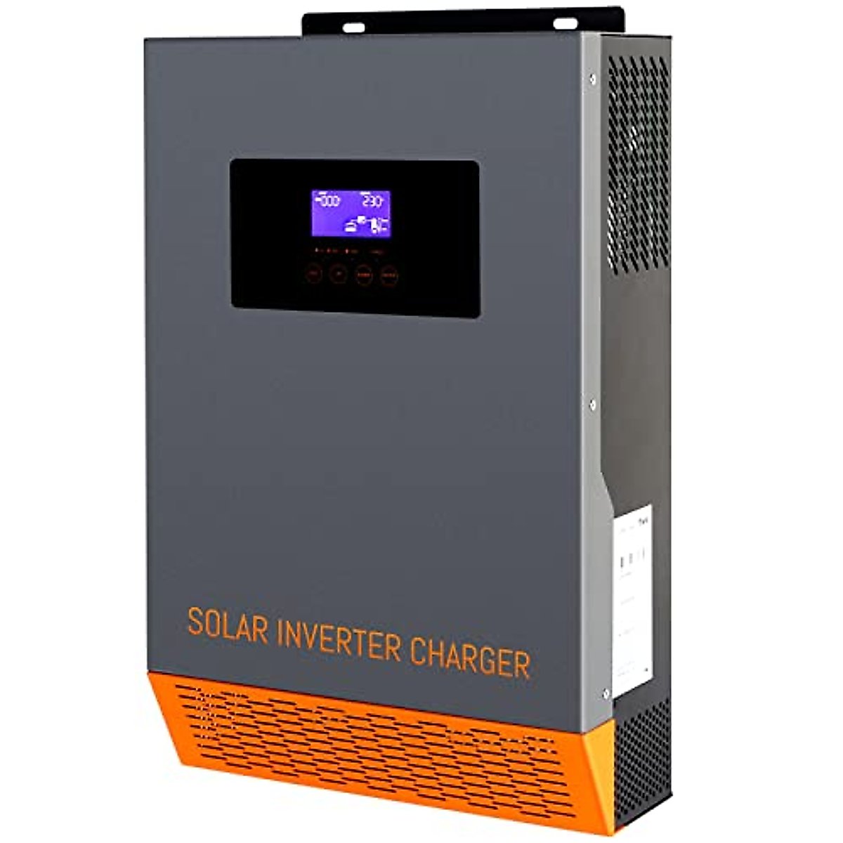 PowMr Solar Inverter 5500W 48V to 230Vac,Off-Grid Hybrid Power Inverter Built-in 110A MPPT Controller, Max.PV Input 6000W, 500V and fit for Lead-Acid, Lithium and no Battery