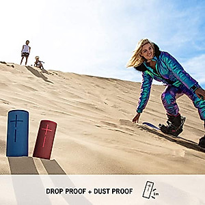 Ultimate Ears Boom 3 Portable Waterproof Bluetooth Speaker - Lagoon Blue (Renewed)