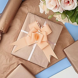 Bolsome 100 Sheets 20 * 14 Inches Metallic Copper Gold Tissue Paper for Gift Wrapping, Pearlescent Tissue Paper for Gift Bags for Birthday Party Wedding Baby Shower Bachelorette Party DIY Craft…