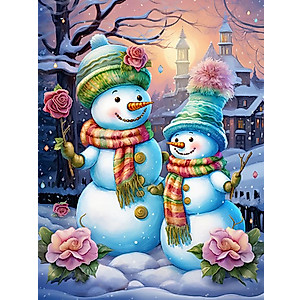 Bimkole 5D Diamond Painting Kits, Full Drill DIY Rhinestone Embroidery Set Paint with Diamonds Art by Number Kits Cross Stitch Home Wall Craft Decoration (12x16 inch)#b11060