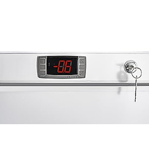 KoolMore KM-RIF-1D17C-WH 30 in. Commercial Auto-Defrost Reach-in Freezer, 21 Cu. Ft. ETL Listed in White