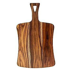 Wood Cutting Board Wood Kitchen Wood Rootstock Fruit Board with Board Cutting Cutting Handle Chopping D7l1 Board Wooden