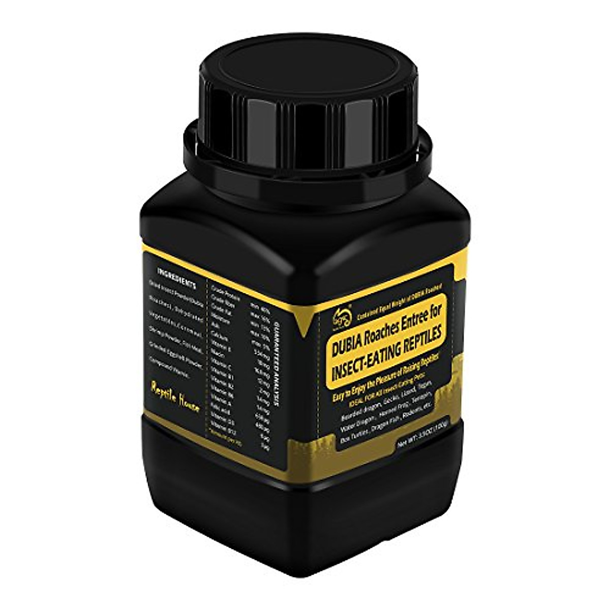 ROACKIE Dubia Roaches Entree Bearded Dragon Food, Leopard Gecko Food, Made from Dubia Roaches of Equal Weight