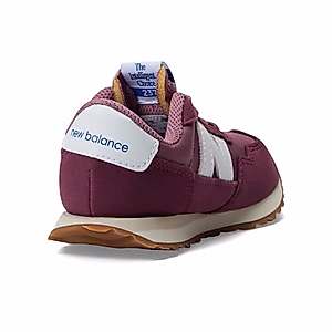 New Balance Kids 237 Bungee Sneaker, DARK EMBER/RAISIN, 6 M Toddler (1-4 Years)