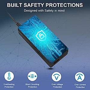 14V 3A Power Adapter Charger for Samsung Monitor S22A300B s22c300h, SyncMaster 15" 17" 18" 19" 20" 22" 23" 24" 27" Screen TV Power Cord