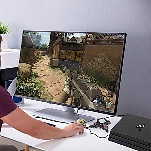DOHO Mouse Keyboard Game Controller Adapter for Nintendo SwitchPS4PS4 ProPS4 SlimXBOXPS3PS3 Slim Keyboard Adapter. Perfect for Games Like FPS, TPS, RPG and RTS, etc