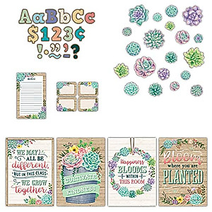 Teacher Created Resources Rustic Bloom Classroom Kit (32404)