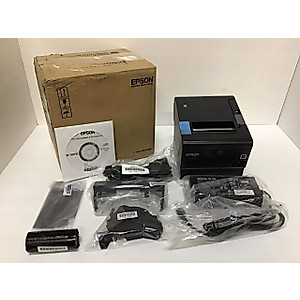 Epson C31CE94061 Epson, TM-T88VI, Thermal Receipt Printer, Epson Black, S01, Ethernet, USB and Serial Interfaces, Ps-180 Power Supply and Ac Cable