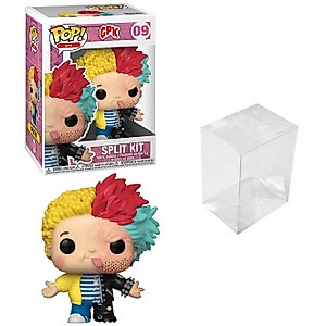 Split Kit Pop #09 Pop GPK: Garbage Pail Kids Vinyl Figure (Bundled with Plastic Protector Case to Protect Display Box)