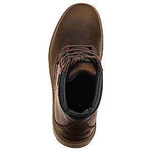 Rockport mens Rugged Bucks Waterproof chukka boots, Boston Tan, 9 US