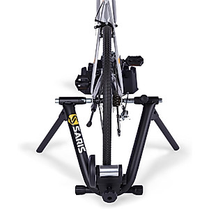 Saris Magnetic Indoor Bike Trainer, Magnetic Resistance, Compatible with Zwift App