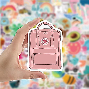 Stickers for Water Bottles,100PCS VSCO Vinyl Waterproof Stickers Cute Aesthetic Stickers, Laptop Water Bottles Skateboard Phone Stickers for Teens Girls Kids