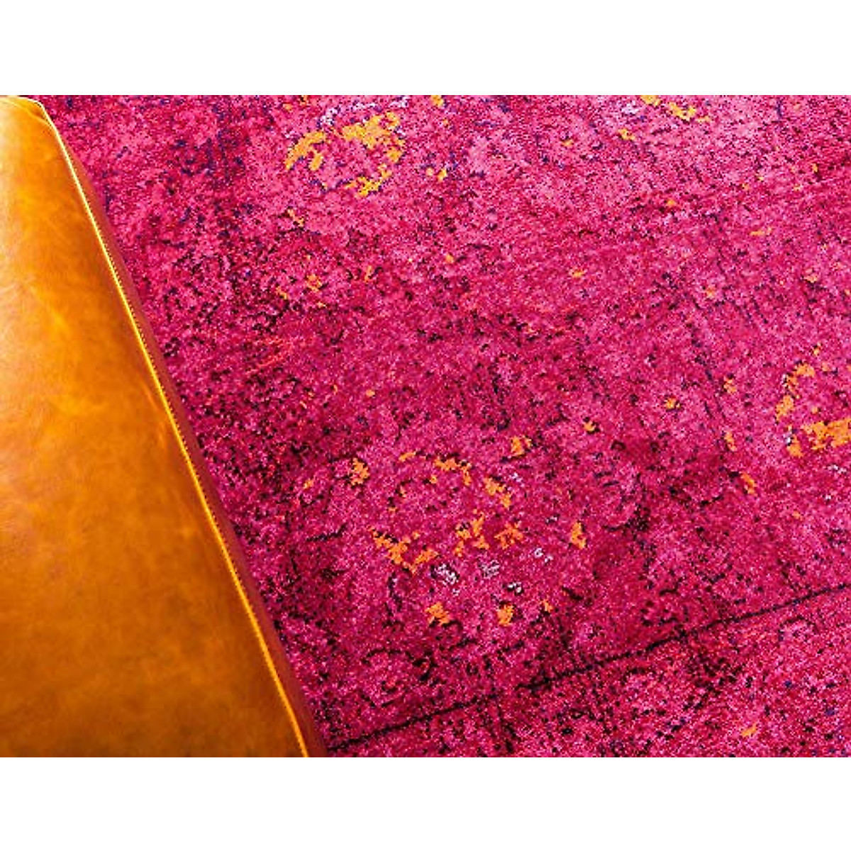 Unique Loom Medici Collection Vintage Botanical Traditional Red Area Rug (4' 0 x 6' 0)