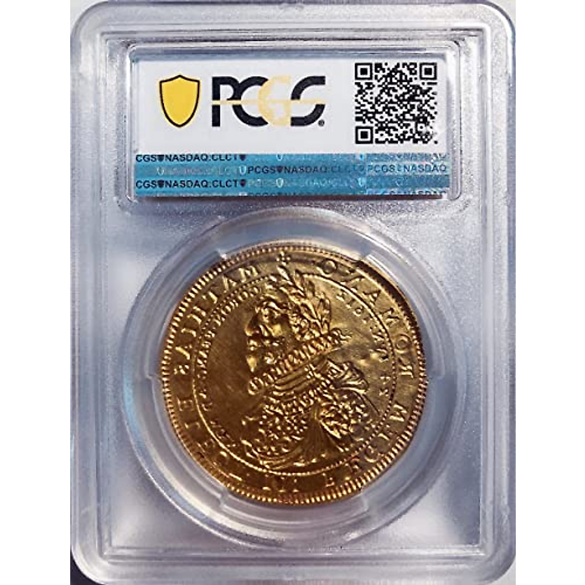 DE 1652 Gold Obverse Trial Strikes - Matthias II - Holy Roman Emperor - Circa 1612 Gold Coronation Medals - Matthias II and Anna - German States - Frankfurt am Main - Plate Coins in Forschner - Forschner #34.1 Gold & #34.3 Gold - 1 of Only 2 Known Sets MS