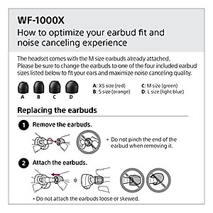 Sony Wireless Headphones Black