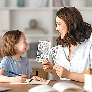 66 Pieces Bullet Stencils Journal Planner Templates Set DIY Drawing Templates Kit Plastic Journaling Productivity Accessories for Notebook Diary Scrapbook Graffiti Painting Projects Supply, 4 x 7 Inch