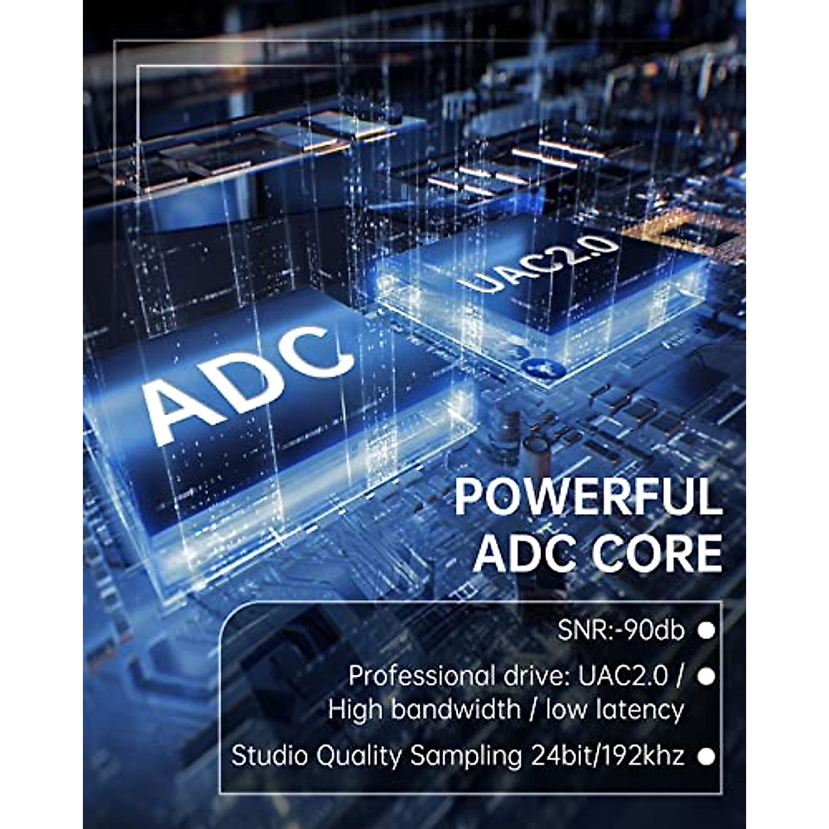 jstma USB-C Microphone-Adapter - 3.5mm TRS to Type C Video Mic Cable with 24bit 192kHz ADC - Compatible with Samsung Android Phones and RODE VideoMicro - Not for Action Cameras with i2s Mic Input