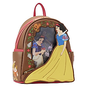Loungefly Snow White Lenticular Princess Series Double Strap Shoulder Bag
