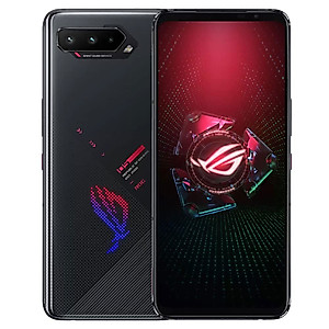 Asus ROG Phone 5 ZS673KS / I005DA 5G Dual 128GB 12GB RAM Factory Unlocked (GSM Only | No CDMA - not Compatible with Verizon/Sprint) Tencent Games Google Play Installed - Phantom Black
