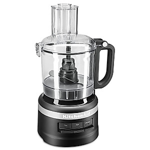 KitchenAid KFP0718BM Food Processor, 7 cup, Matte Black