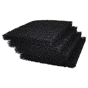 Universal Active Carbon Trash Can Filter Refill Pack (4-Pack) Aftermarket Filter. Naturally Removes Smelly Trash Odors. Fits Most of The Popular Trash Can Models