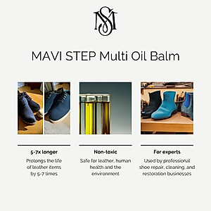 MAVI STEP Multi Oil Balm Suede & Nubuck Renovator Cream - 107 Bright Yellow