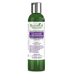 Lavender & Cedarwood Thickening Shampoo for Thinning Hair, Hair Loss Shampoo, Thickening Products for Women & Men, Hair Growth Shampoo