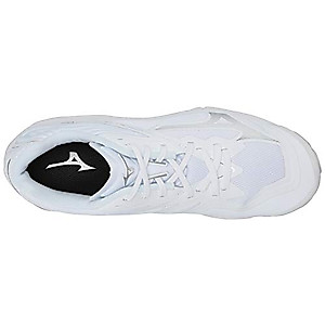 Mizuno Wave Lightning Z6 Womens Volleyball Shoe, White, 10