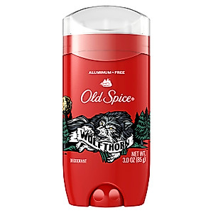 Old Spice Aluminum Free Deodorant for Men, Wolfthorn, 48 Hr. Protection, 3.0 oz
