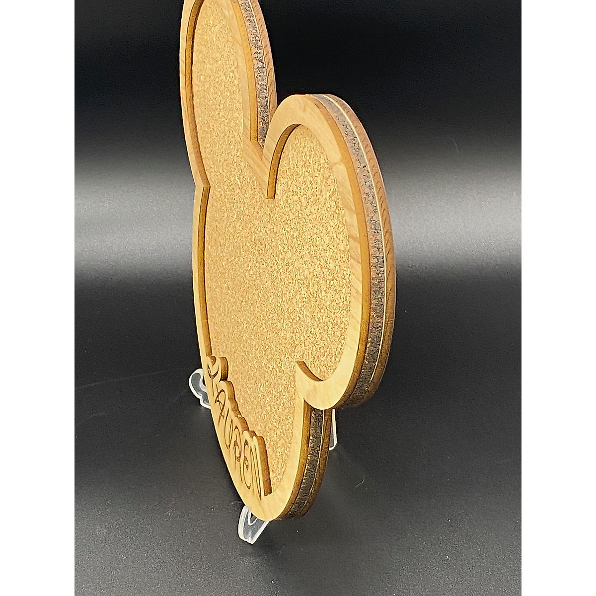 Personalized Pin Holder/Trading Pin Display/Cork Board/Home Decor (12", Minnie)