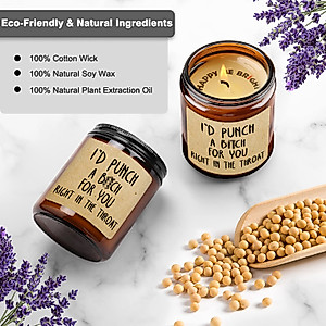 Birthday Gifts for Women, Friendship Gifts for Best Friend Women - Friend Gifts for Her, HBESTIE Scented Candles, Christmas Gifts, Funny Gifts for Mom, Girlfriend, Soul Sister, BFF Gifts