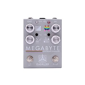 Caroline Guitar Company Megabyte Lo-Fi Delay Computer Guitar Effects Pedal