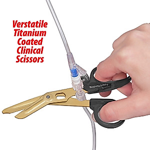 Nursing Tools 5 in 1 Nurse Kit - Trauma Shears, Dual Beam Pen Light, Caliper & Stethoscope for Nurses, Students, Practitioners & Medical Professionals