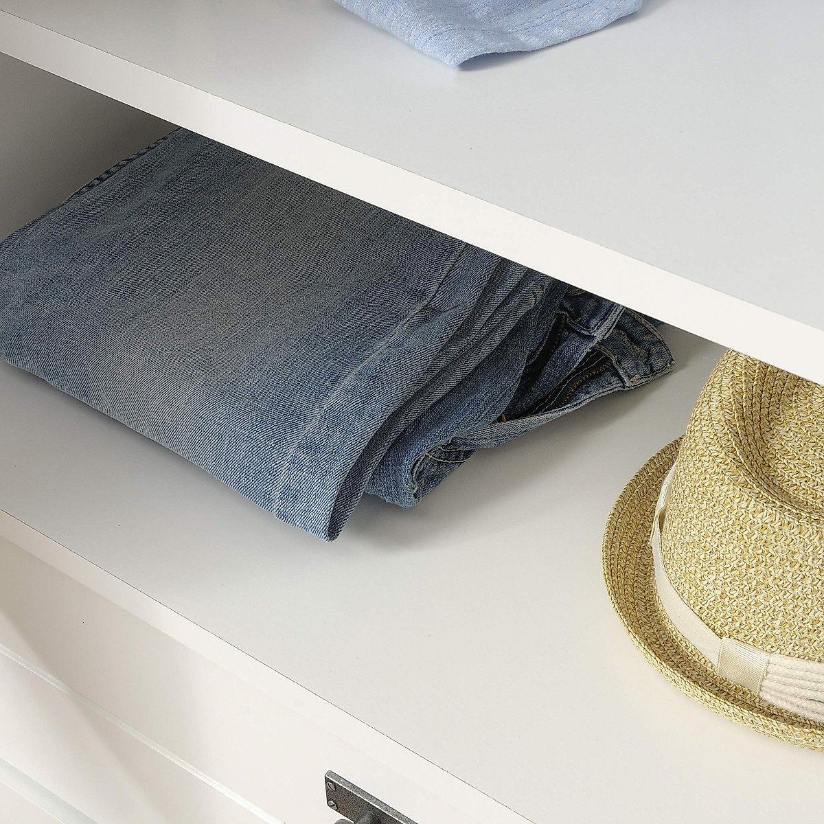 Sauder Cottage Road Armoire, Soft White Finish